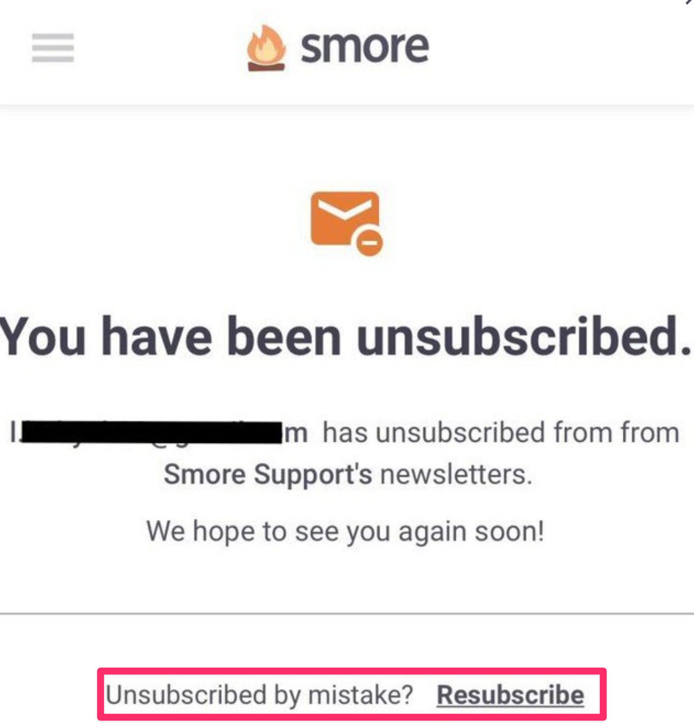 What is Unsubscribed? – Smore