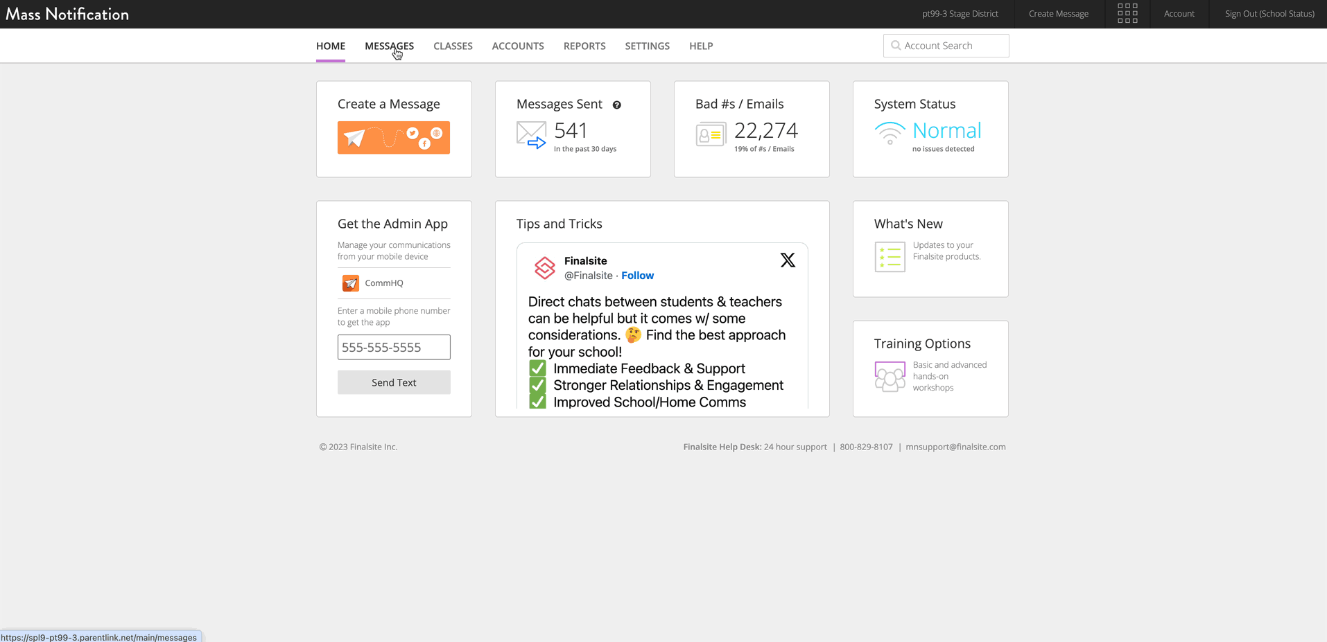 How to access Smore from Finalsite – Smore